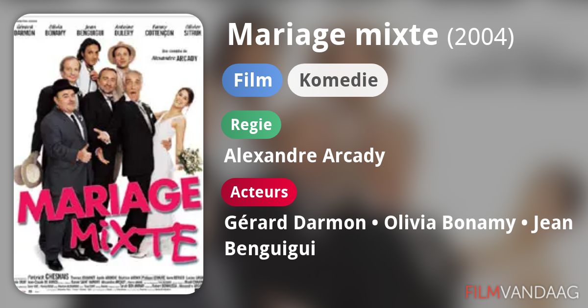 Mariage mixte (film, 2004) - FilmVandaag.nl