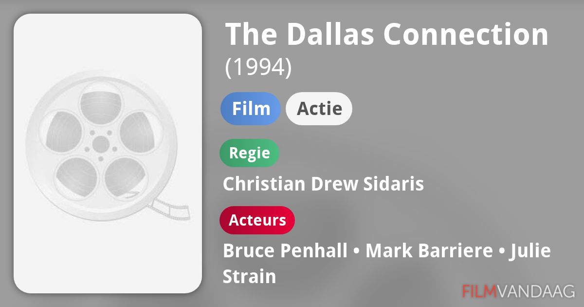 The Dallas Connection (film, 1994) Nu Online Kijken - FilmVandaag.nl