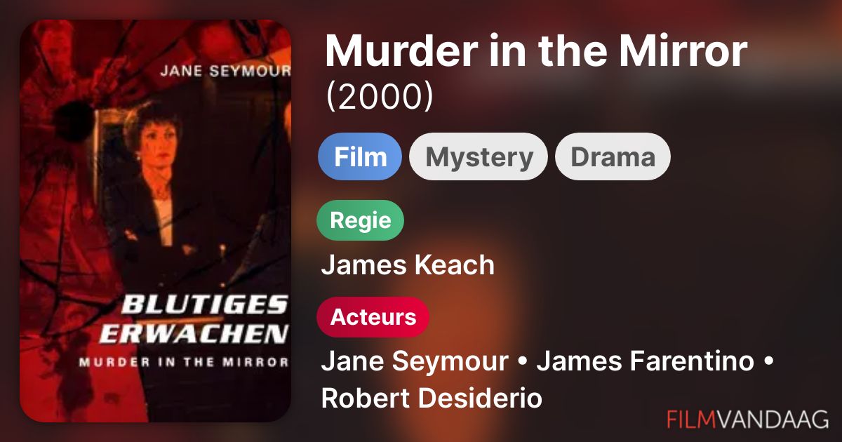 Murder in the Mirror (film, 2000) - FilmVandaag.nl
