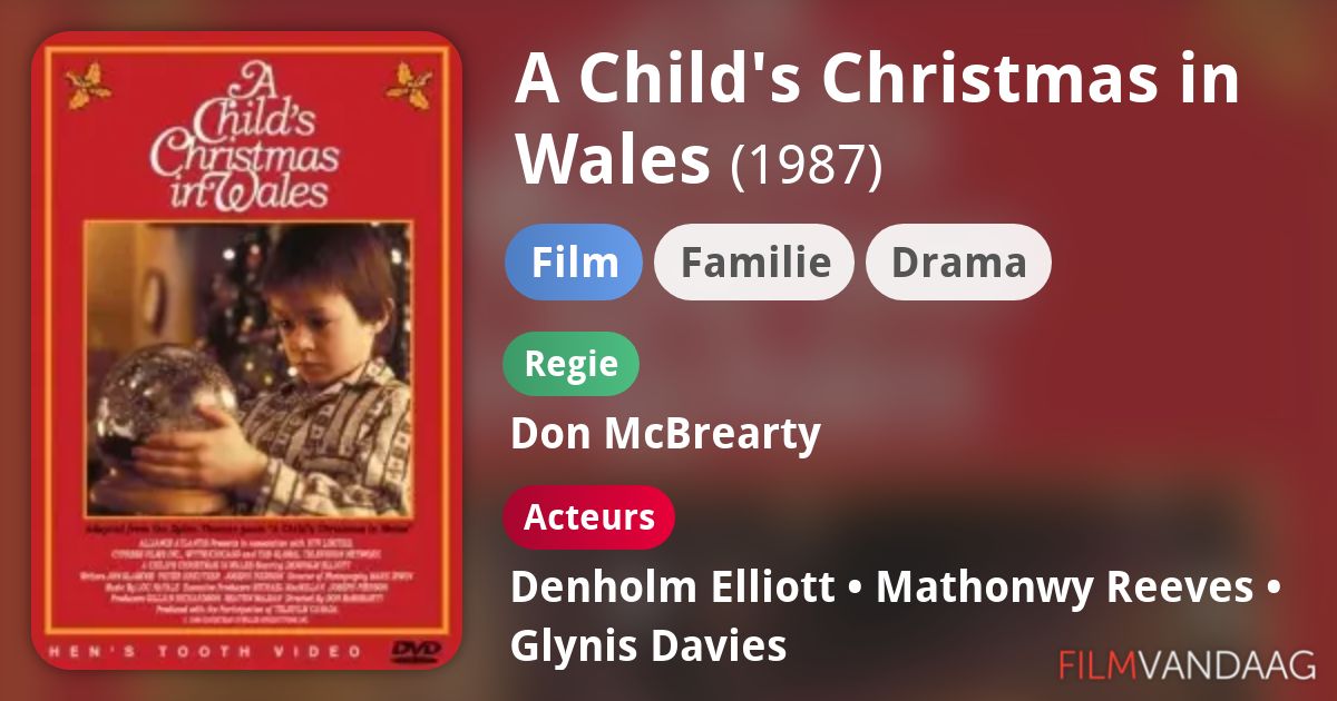 A Child's Christmas in Wales (film, 1987) - FilmVandaag.nl