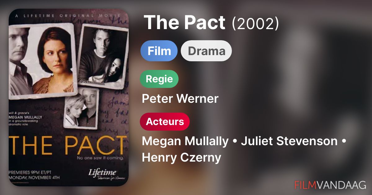 The Pact (film, 2002) - FilmVandaag.nl