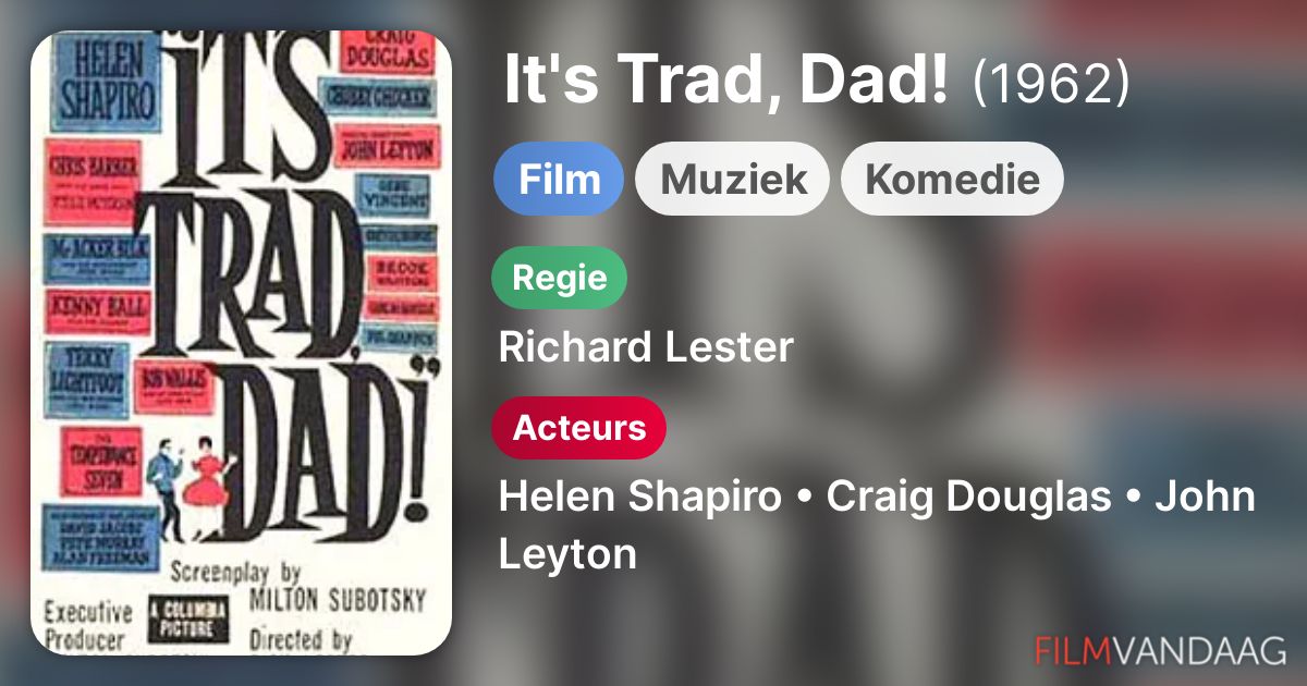 It's Trad, Dad! (film, 1962) - FilmVandaag.nl