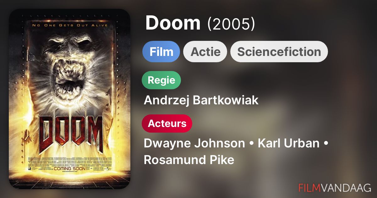 Doom (film, 2005) - FilmVandaag.nl