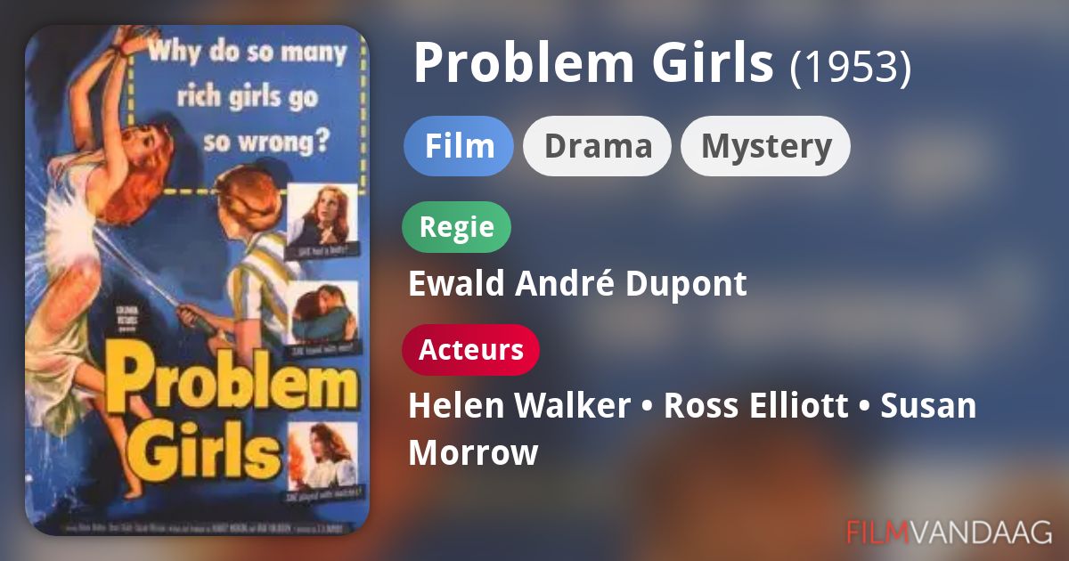 Problem Girls (film, 1953) - FilmVandaag.nl