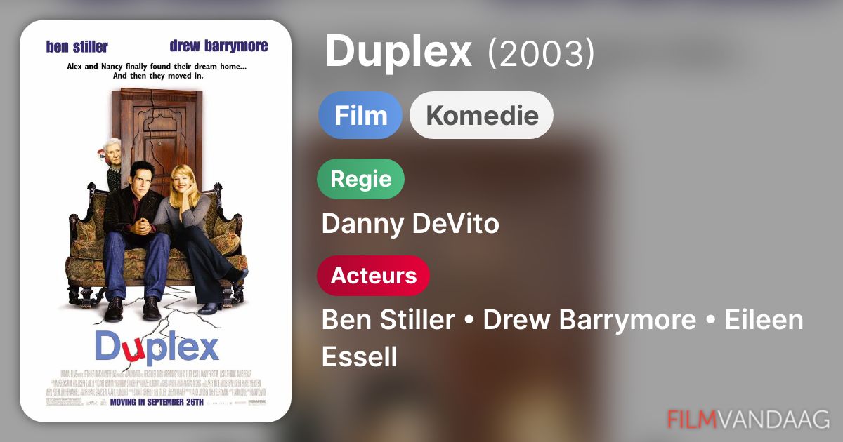 Duplex (film, 2003) - FilmVandaag.nl