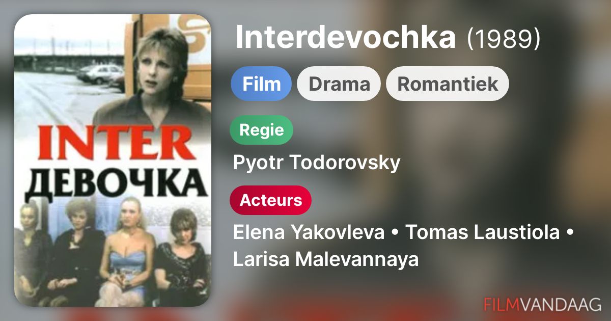Interdevochka (film, 1989) - FilmVandaag.nl