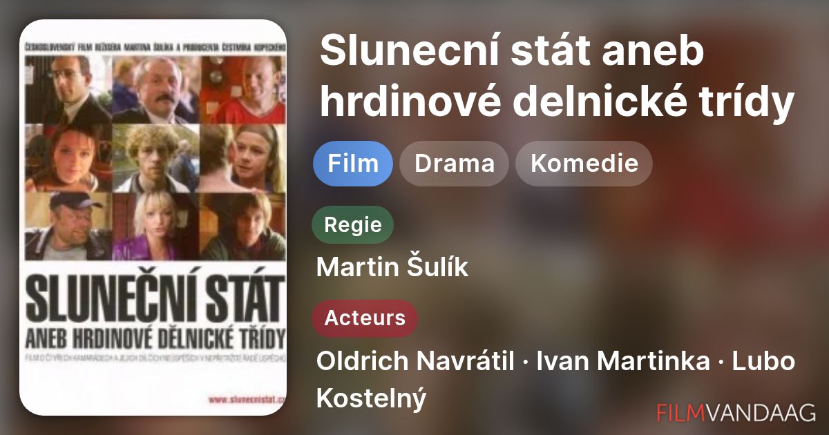 Slunecní stát aneb hrdinové delnické trídy (film, 2005) Nu Online ...