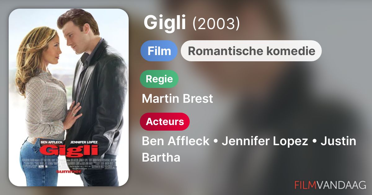 Gigli (film, 2003) - FilmVandaag.nl