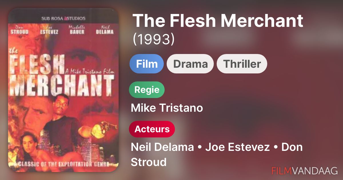 The Flesh Merchant (film, 1993) kopen op dvd of blu-ray - FilmVandaag.nl