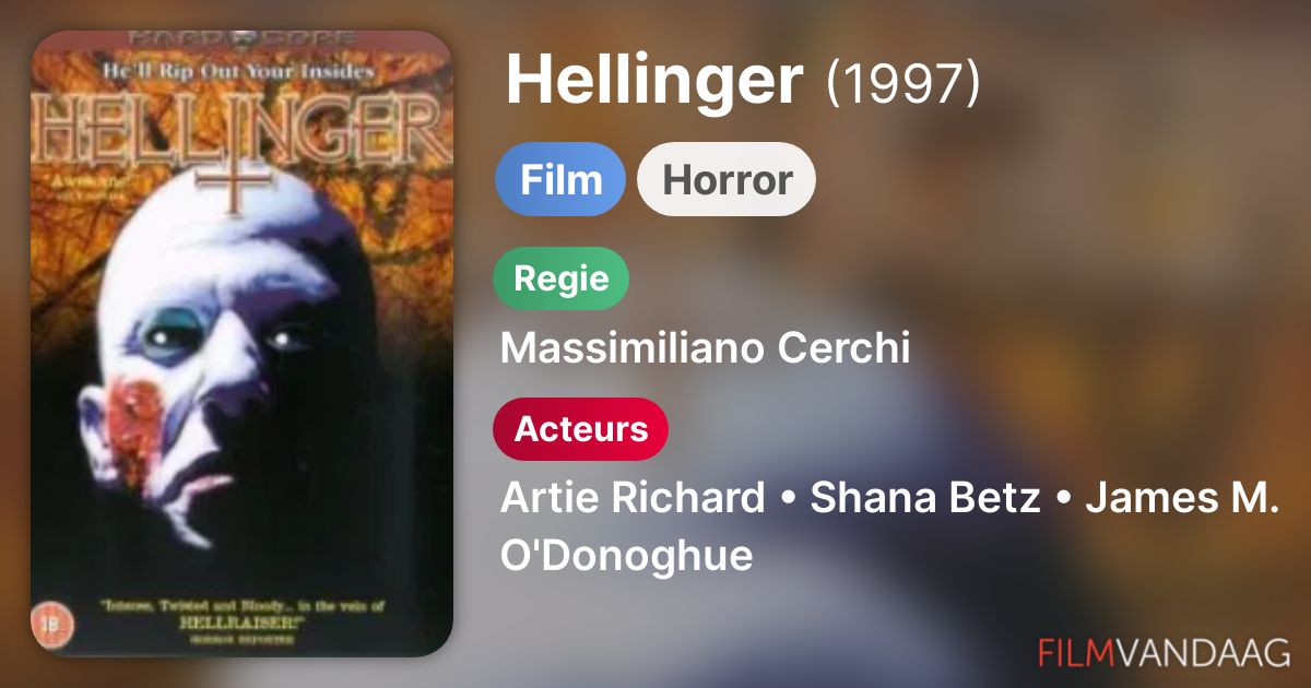 Hellinger (film, 1997) - FilmVandaag.nl
