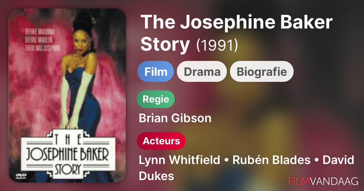 The Josephine Baker Story (film, 1991) - FilmVandaag.nl
