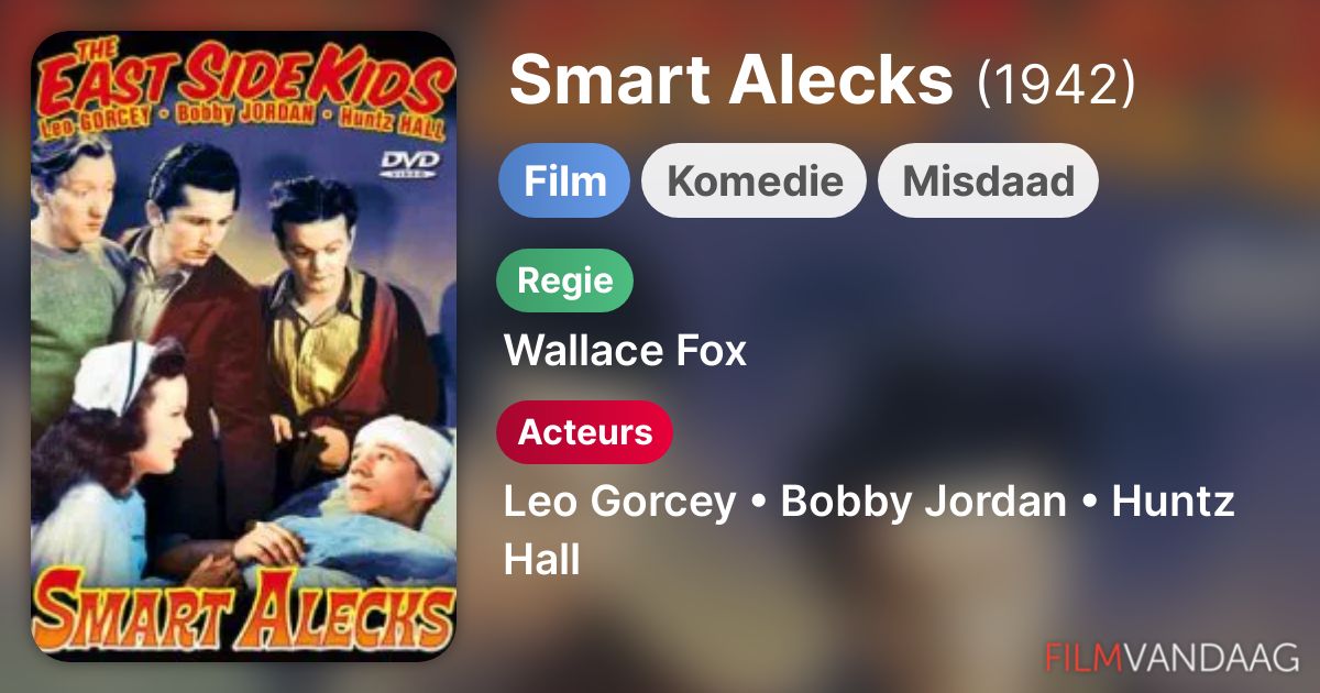 Smart Alecks (film, 1942) - FilmVandaag.nl