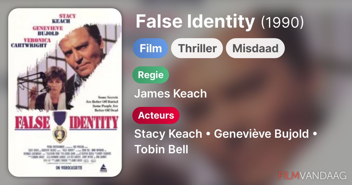 False Identity (film, 1990) - FilmVandaag.nl