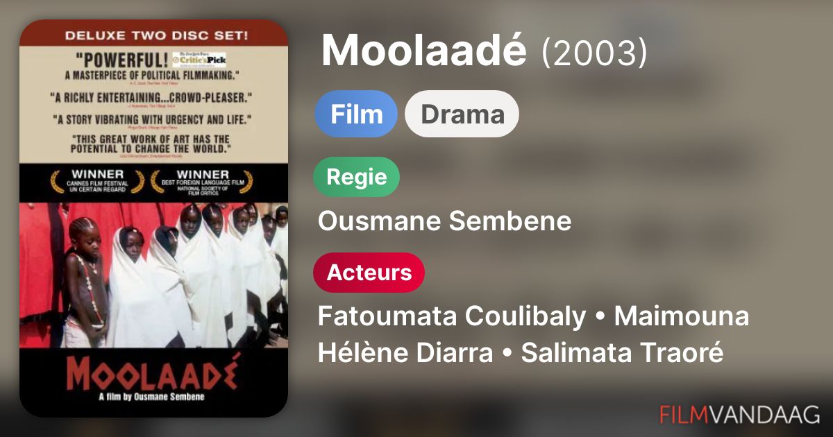 Moolaadé (film, 2004) Nu Online Kijken - FilmVandaag.nl