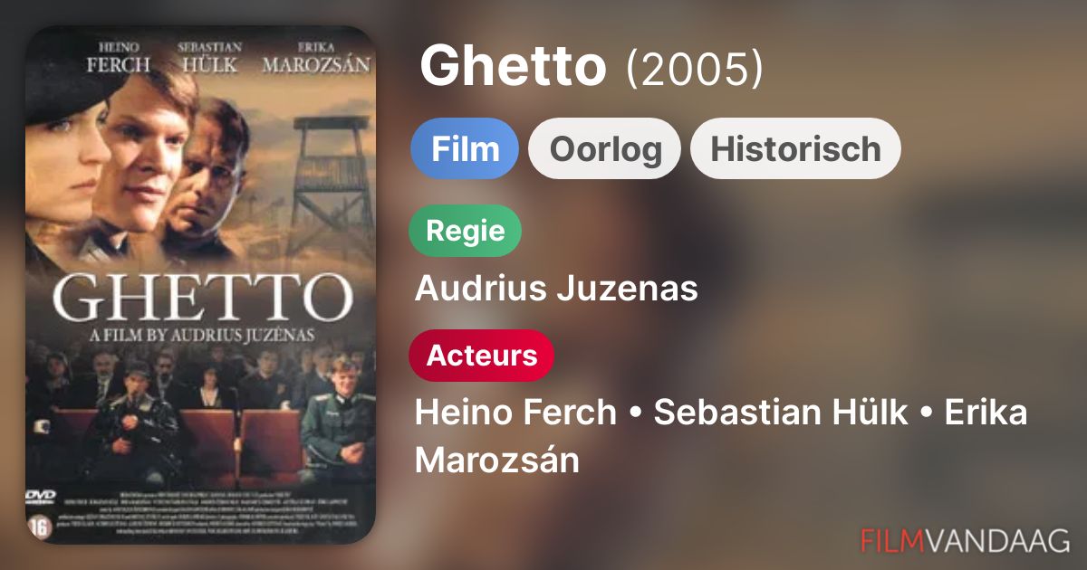 Ghetto (film, 2006) - FilmVandaag.nl