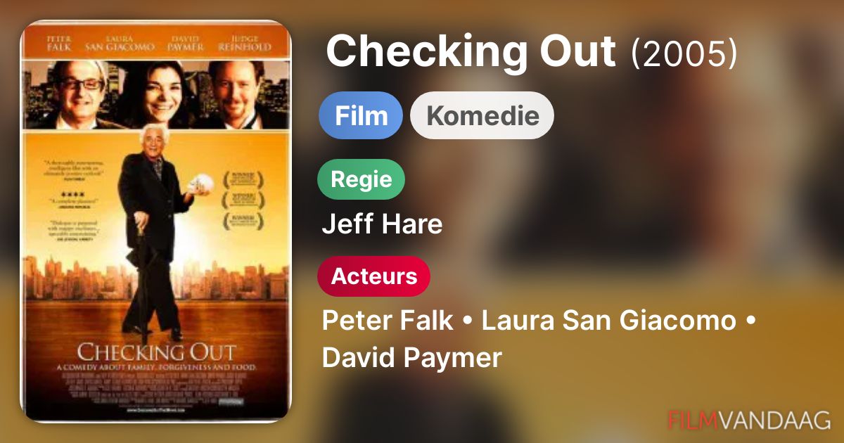 Checking Out (film, 2005) - FilmVandaag.nl