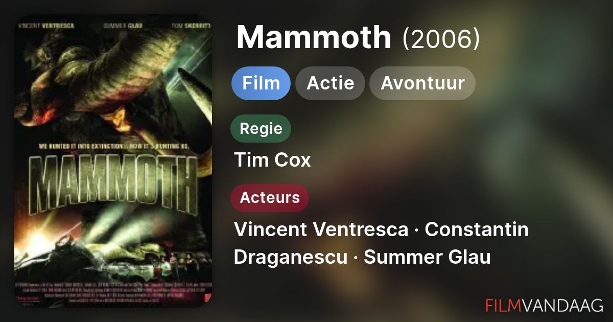 Mammoth (film, 2006) - FilmVandaag.nl