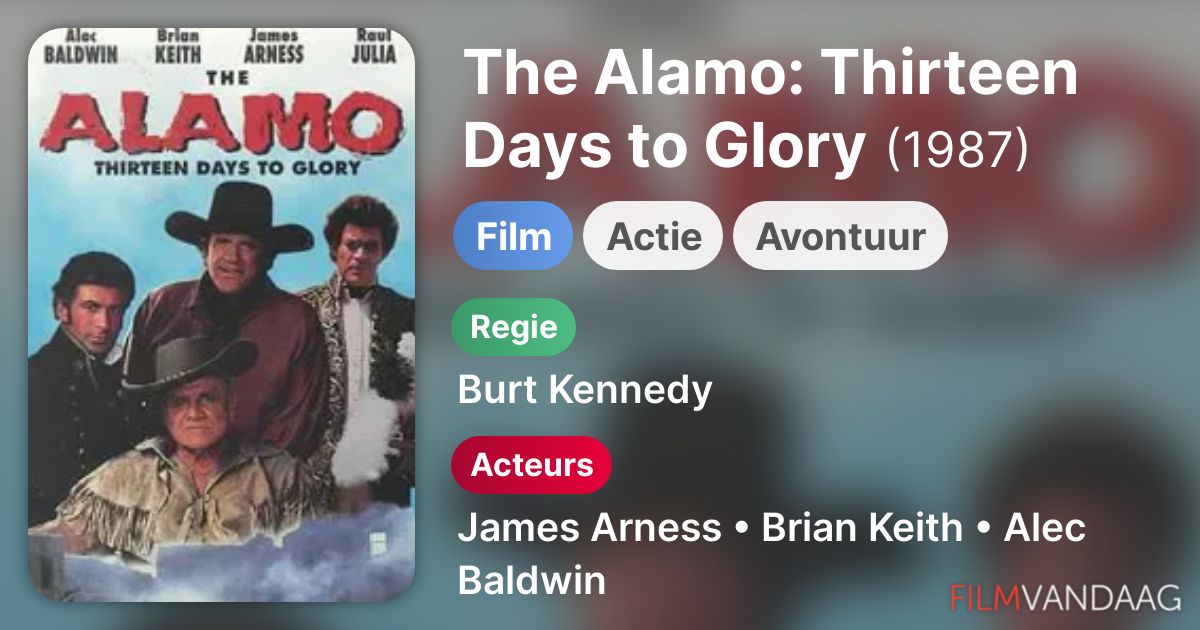 The Alamo: Thirteen Days to Glory (film, 1987) - FilmVandaag.nl