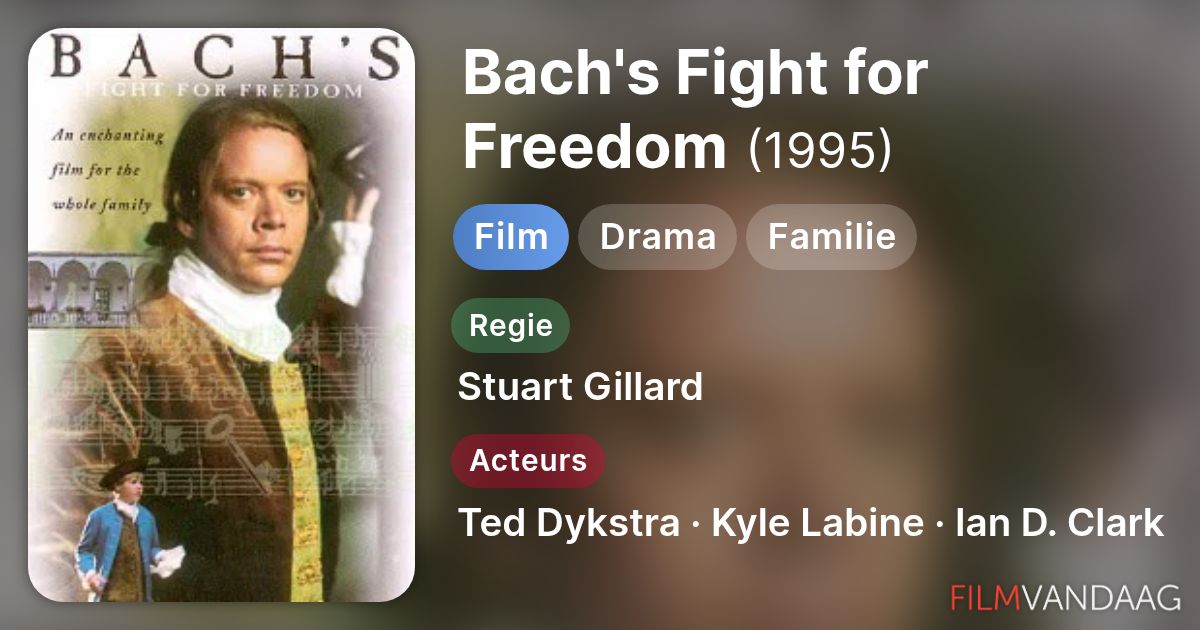 Bach's Fight for Freedom (film, 1995) - FilmVandaag.nl