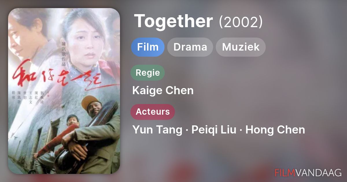 Together (film, 2002) - FilmVandaag.nl