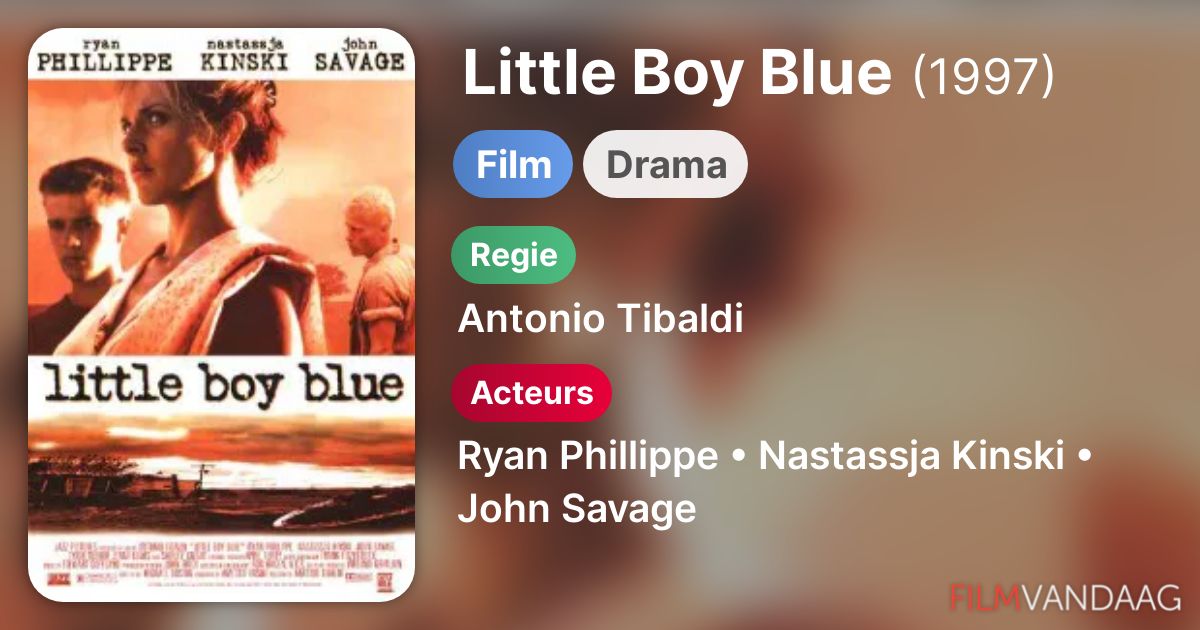 Little Boy Blue (film, 1997) kopen op dvd of blu-ray - FilmVandaag.nl