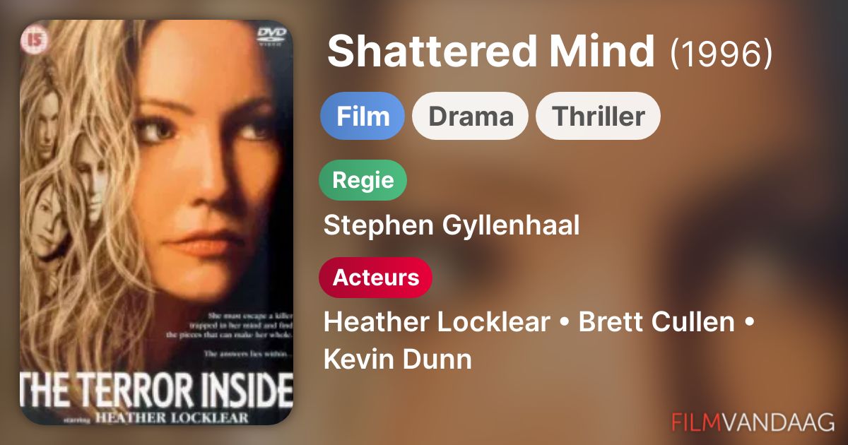 Shattered Mind (film, 1996) - FilmVandaag.nl