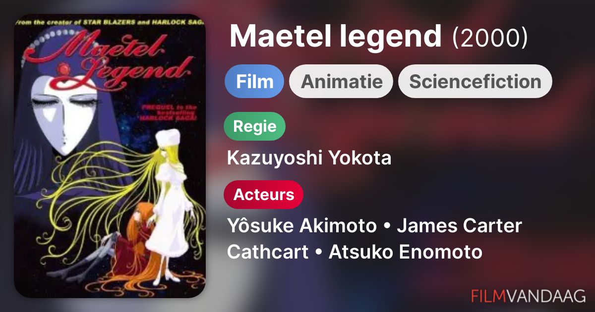 Maetel legend (film, 2000) - FilmVandaag.nl