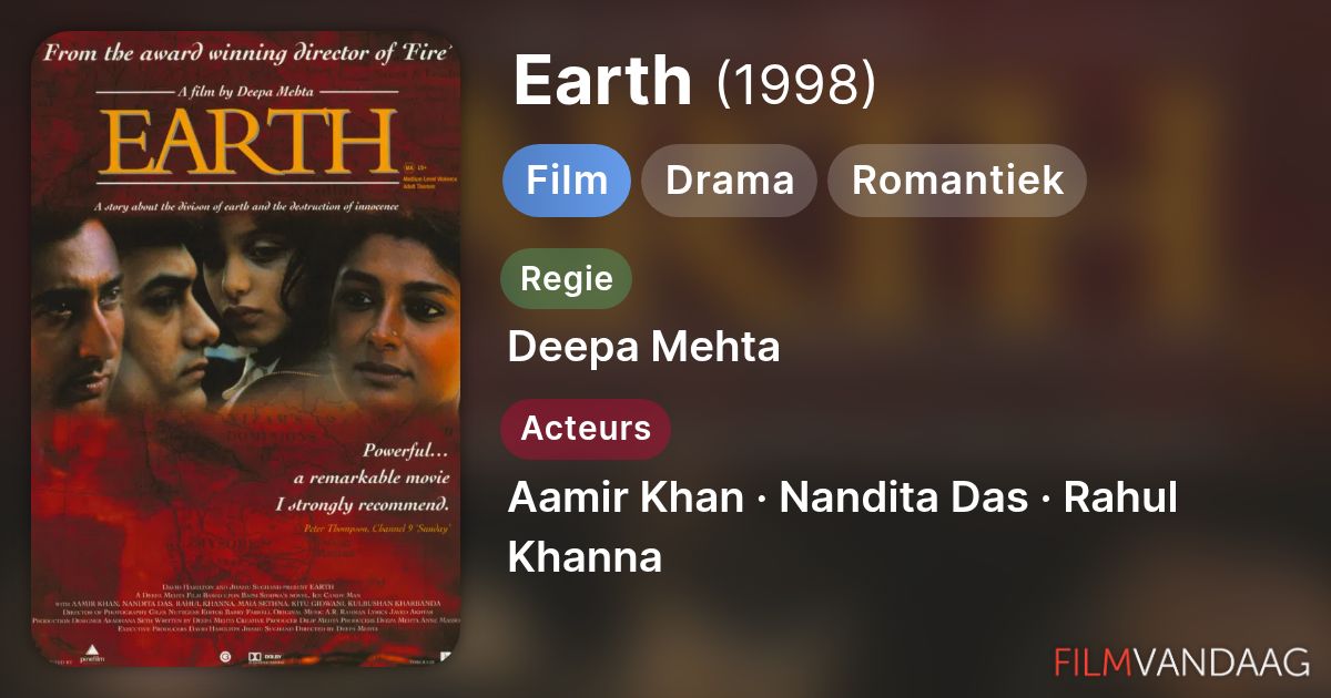 Earth (film, 1998) - FilmVandaag.nl