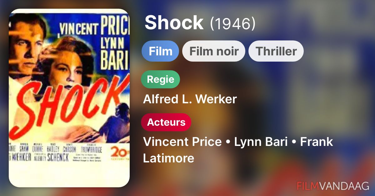 Shock (film, 1946) - FilmVandaag.nl