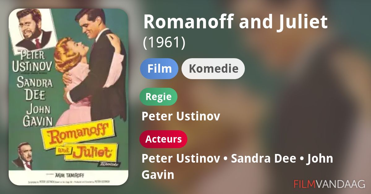 Romanoff and Juliet (film, 1961) - FilmVandaag.nl