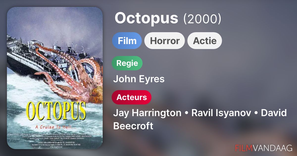Octopus (film, 2000) - FilmVandaag.nl