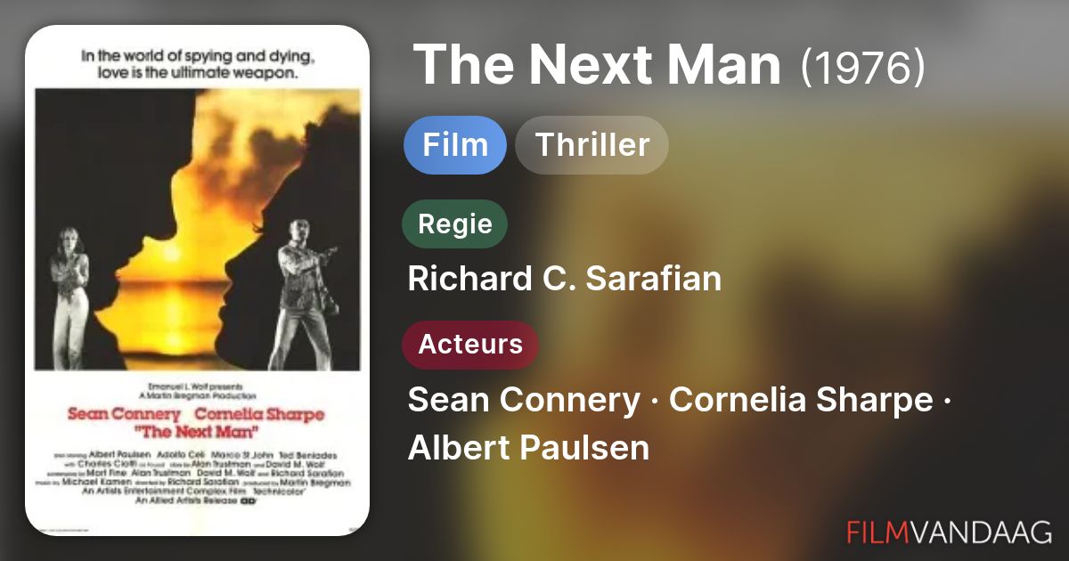The Next Man (film, 1976) - FilmVandaag.nl