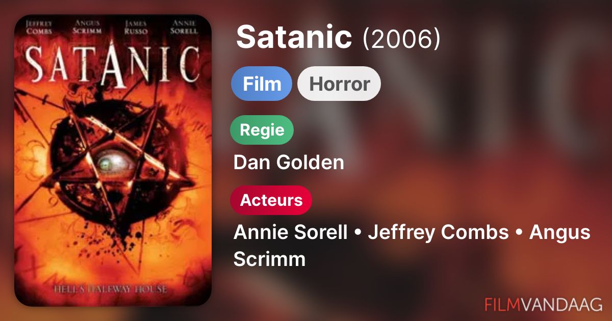 Satanic (film, 2006) - FilmVandaag.nl