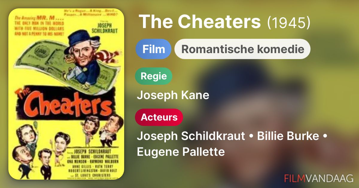 The Cheaters (film, 1945) - FilmVandaag.nl