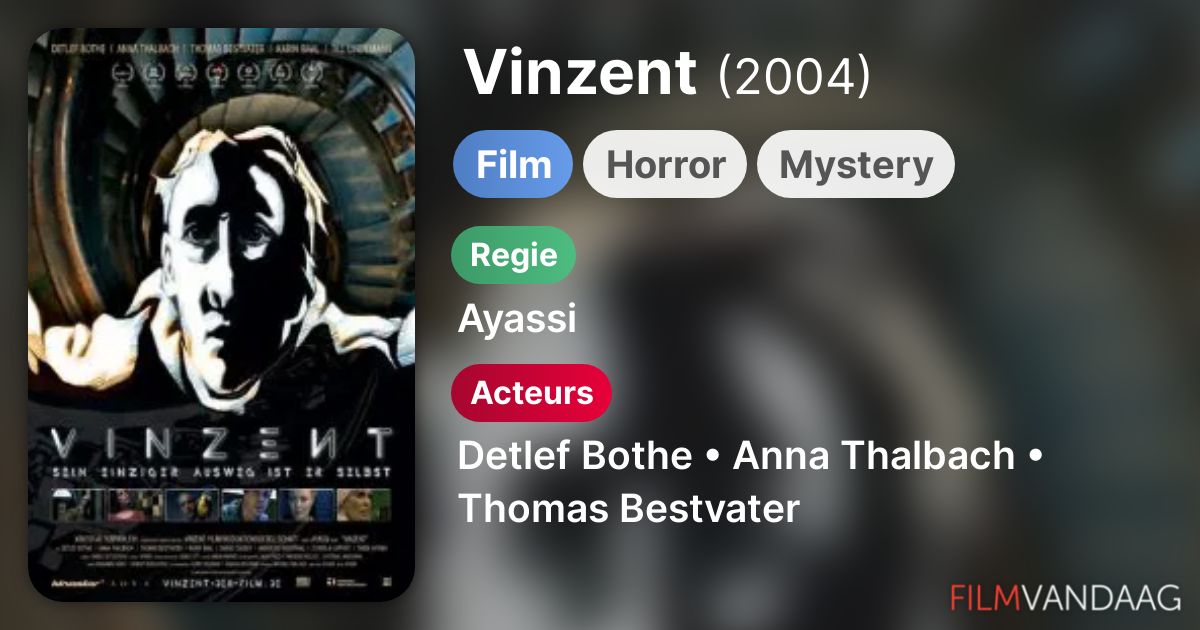 Vinzent (film, 2004) - FilmVandaag.nl