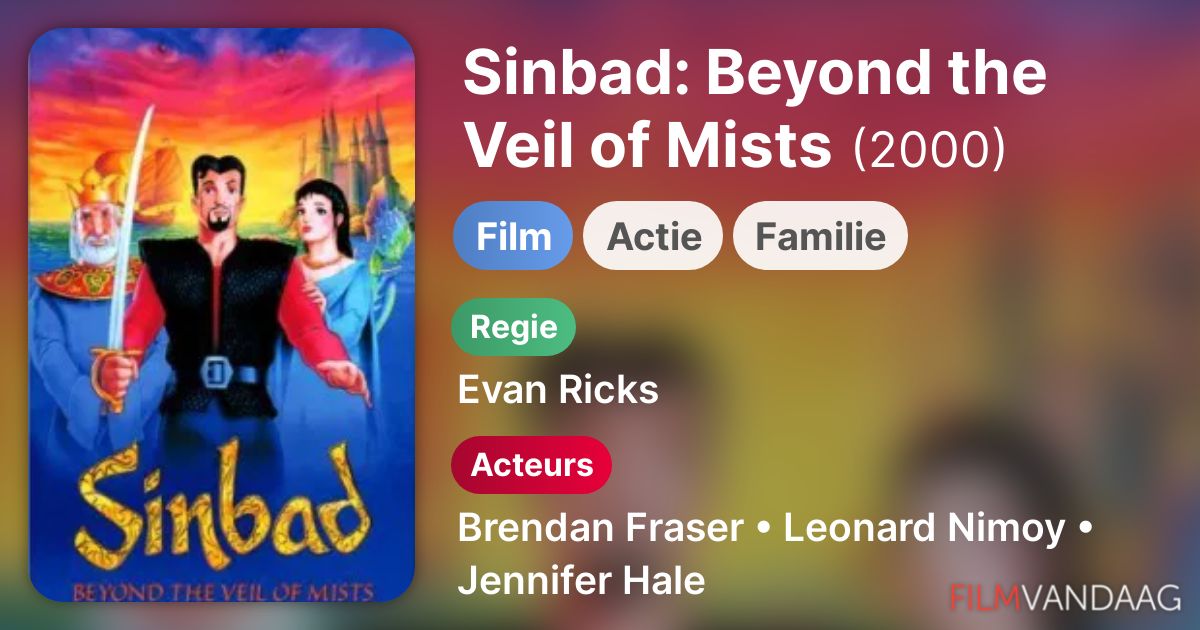 Sinbad: Beyond the Veil of Mists (film, 2000) - FilmVandaag.nl