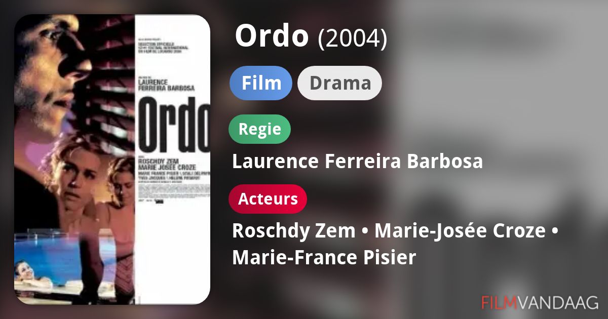 Ordo (film, 2004) - FilmVandaag.nl