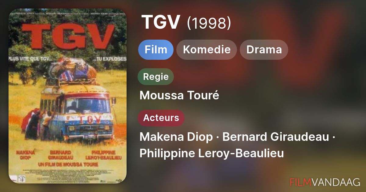 TGV (film, 1998) - FilmVandaag.nl