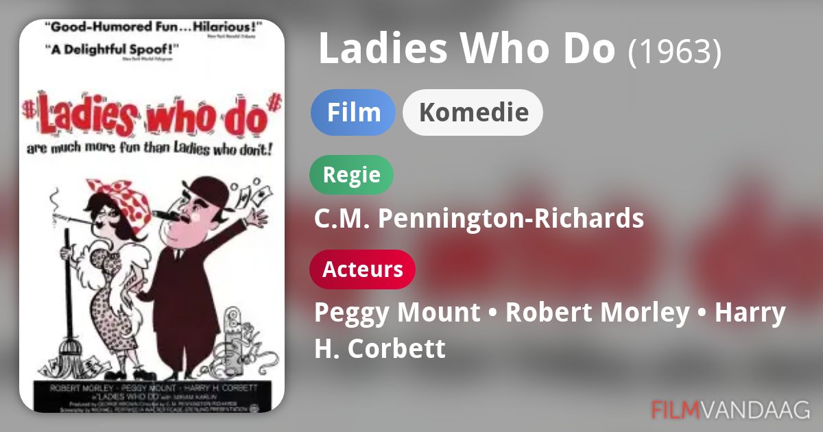 Ladies Who Do (film, 1963) - FilmVandaag.nl