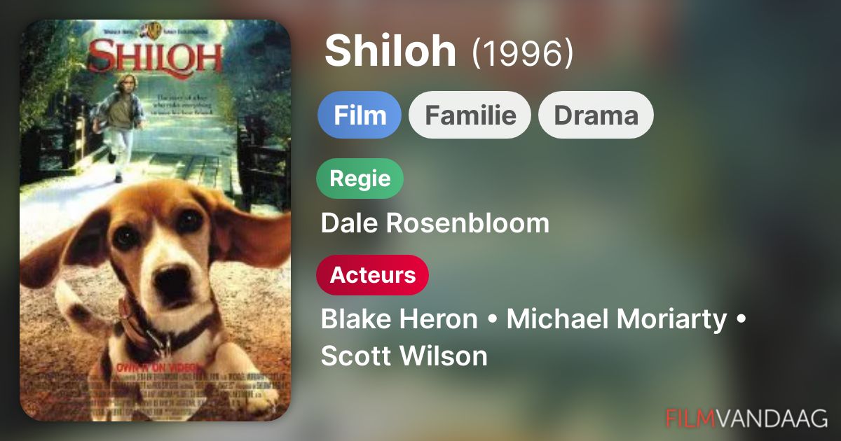 Shiloh (film, 1996) - FilmVandaag.nl