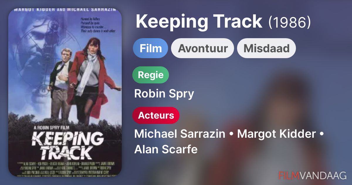 Keeping Track (film, 1985) - FilmVandaag.nl