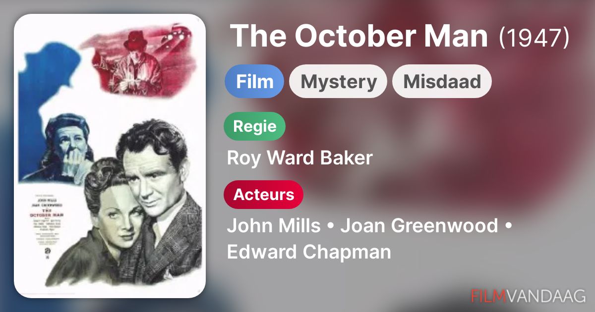 The October Man (film, 1947) - FilmVandaag.nl