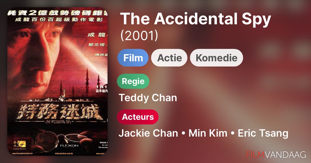 The Accidental Spy (film, 2001) - FilmVandaag.nl