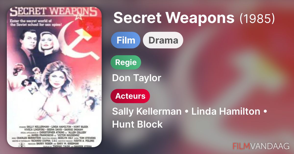 Secret Weapons (film, 1985) - FilmVandaag.nl