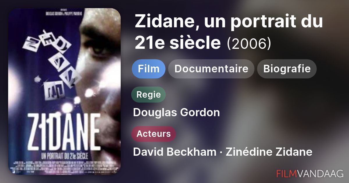 Zidane, un portrait du 21e siècle (film, 2006) - FilmVandaag.nl