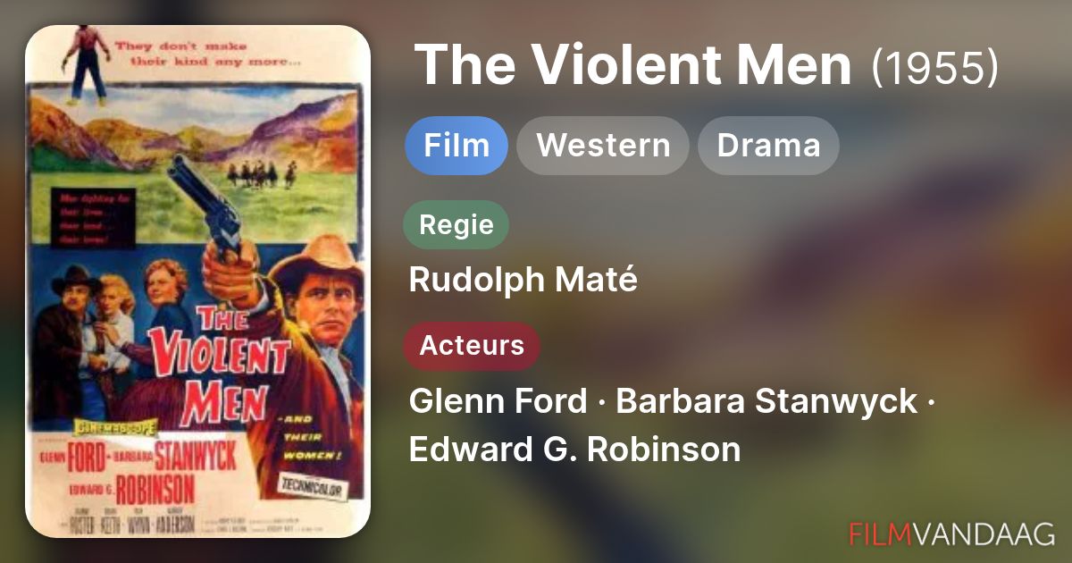 The Violent Men (film, 1955) - FilmVandaag.nl