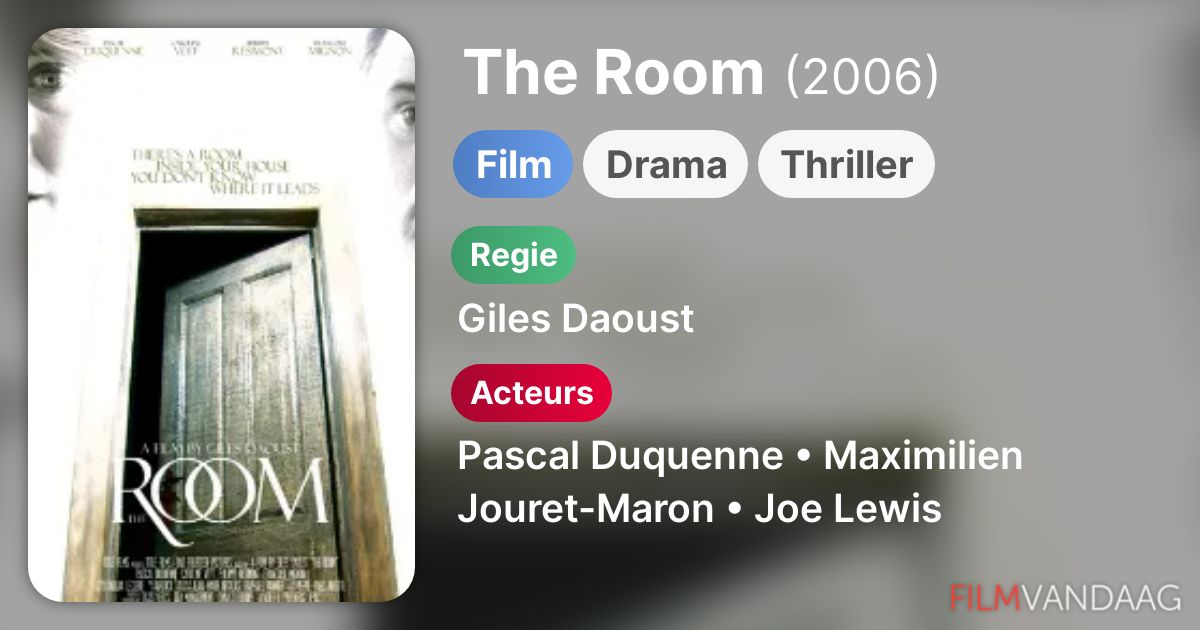 The Room (film, 2006) - FilmVandaag.nl
