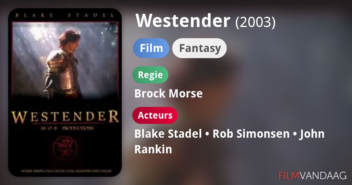 Westender (film, 2003) - FilmVandaag.nl