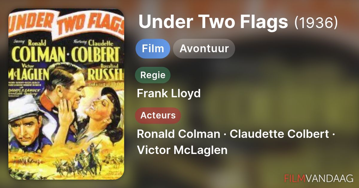 Under Two Flags (film, 1936) - FilmVandaag.nl