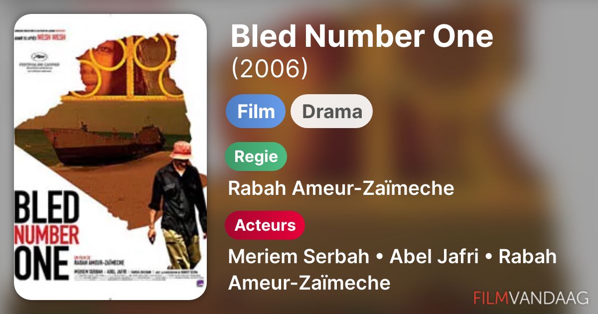 Bled Number One (film, 2006) - FilmVandaag.nl